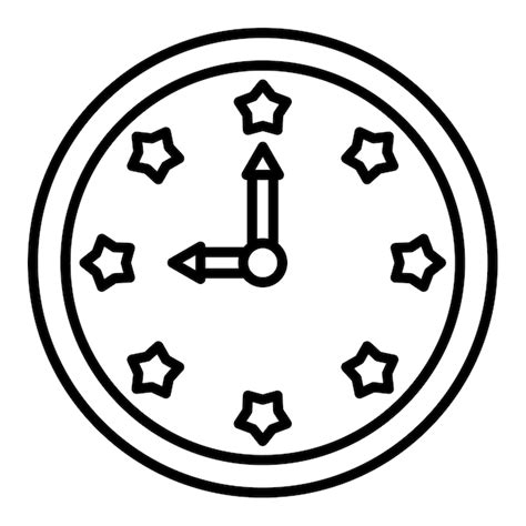 Premium Vector Clock Icon