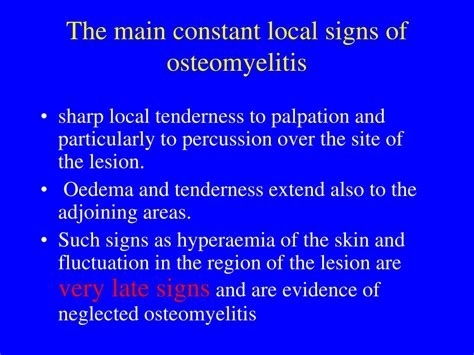 Ppt Osteomyelitis Powerpoint Presentation Free Download Id969412