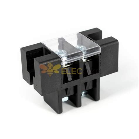 Elecbee A Pin Panel Feed Through Terminal Block V Mm Ul V