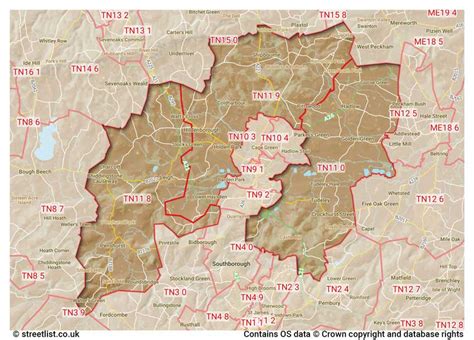 Tn11 Postcode District For Hildenborough Maps Crime Schools And Property