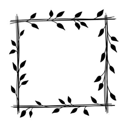 Tree Branch Frame Vector Art Icons And Graphics For Free Download