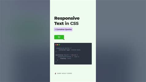 Responsive Text In Css Webdev Webdesign Youtube