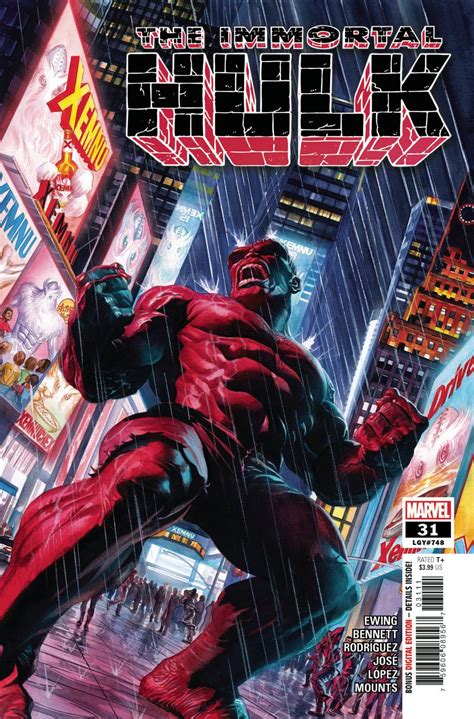 Immortal Hulk 31 Cover A Regular Alex Ross Cover