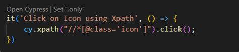 ¿cómo localizar elementos con xpath en cypress academia qa