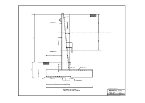 Retaining Wall Model Pdf