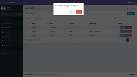 membuat alert konfirmasi elegan dengan modal bootstrap [43] yukcoding