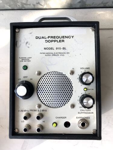 Dual Frequency Doppler 915 Bl Gb Tech Usa