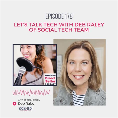 Today On The Modern Direct Seller Podcast Were Joined By Deb Raley