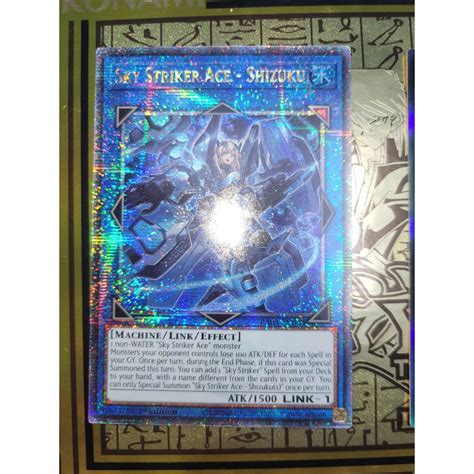 Thẻ Bài Yugioh Tcg Uk Sky Striker Ace Shizuku Ra03 En043