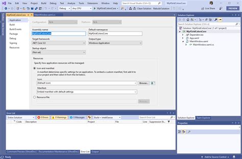Wpf E Net Core Traslare Un Applicazione Da Net Full A Net Core A
