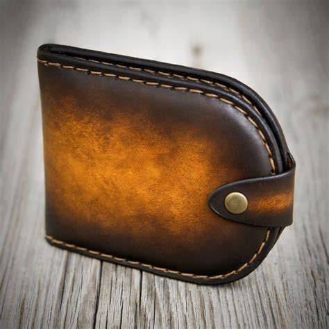Leather Coin Purse Etsy