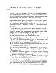 Tut3 Pdf ST2131 MA2216 Probability Tutorial 3 Based On Chapter 3 1 2