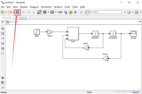 Matlab Simulink建模与仿真 第一章（simulink入门） Csdn博客