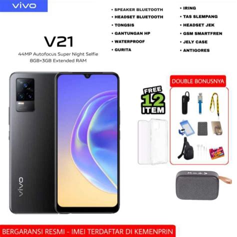 Jual Vivo V G Gb Free Item Mp Af Super Night Selfie Gb Gb Extended Ram Nfc