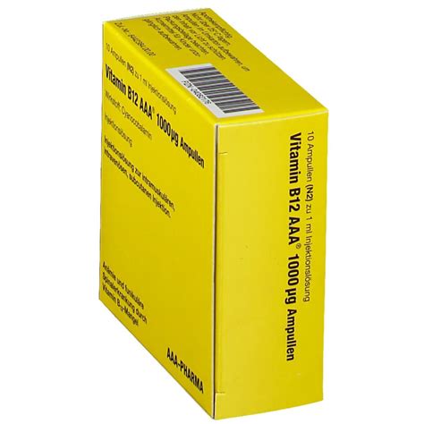 Vitamin B12 AAA® 1000µg Ampullen 10x1 ml - Shop Apotheke