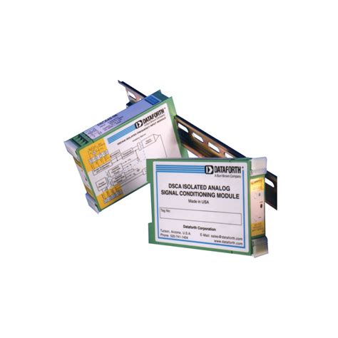dataforth 2 wire transmitter interface din module with loop power