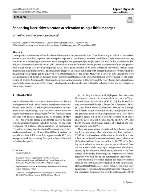Enhancing Laser Driven Proton Acceleration Using A Lithium Target