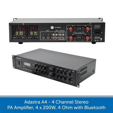 Multi Zone Amplifiers For Commercial Audio Audio Volt