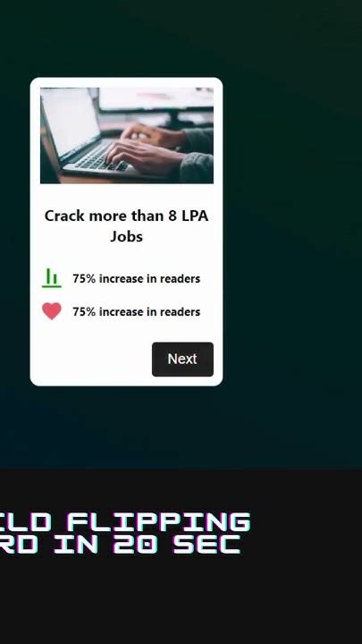 Reactjs Card Flipper Ui Animation Reactjsdeveloper Reactjstutorial Frontend