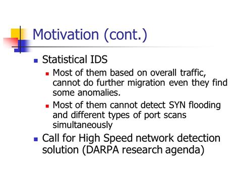 Towards A High Speed Router Based Anomalyintrusion Detection System Yan Gao And Zhichun Li Ppt