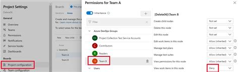 How To Restrict Work Item Visibilityaccess To The Team Only In Azure