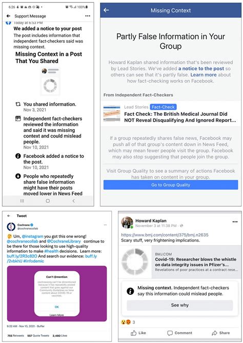 Facebook Versus The Bmj When Fact Checking Goes Wrong The Bmj
