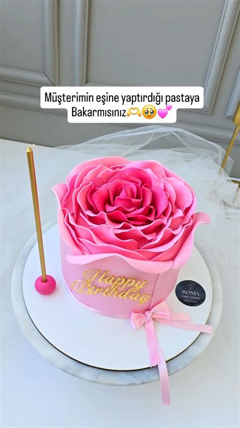 Nağme Saadet Güldün Ve Cenneti Gördüm 🥹🌸 Kremalıpasta Güllüpasta Rosetcake Rosetcake