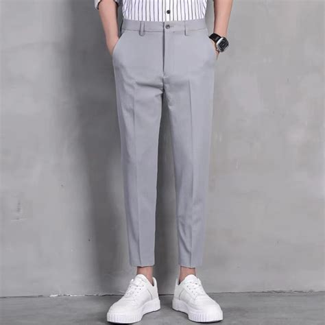 Achsawake 5 Sizes 7 Colors High Quality Trouser Pants For Men Above