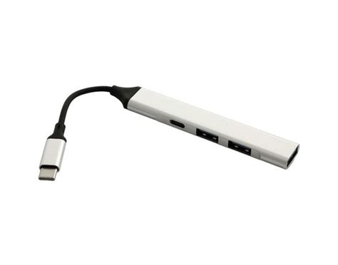 Концентратор мережевий Type-C-Тype-C+3USB (94588) - Купити за вигідною ...
