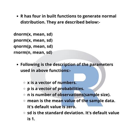 Ppt R Normal Distribution Powerpoint Presentation Free Download Id 10938945