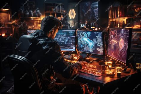 Premium Ai Image Cybersecurity Implement Ai For Realtime Threat