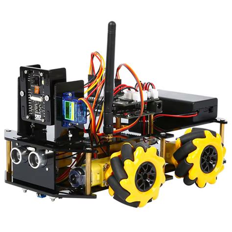 esp32 mecanum smart robot car with camera micro robotics