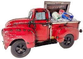 Little Red Pick Up Truck Beverage Tub
