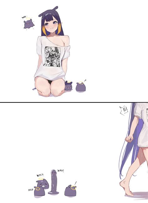 Ninomae Ina Nis Takodachi And Ninomae Ina Nis Hololive And 1 More Drawn By Ku Roiko Danbooru