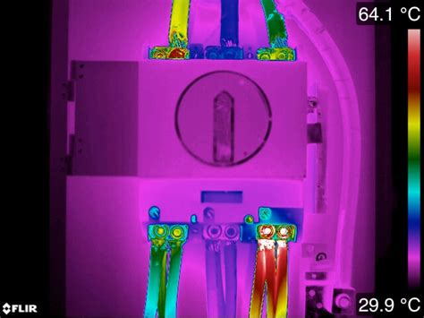 Infrared Electrical Inspection Electrical Testing Finds Hot Connections Albany NY Infrared