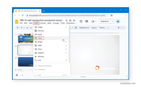 Insert Video Timer Google Slides SlideModel