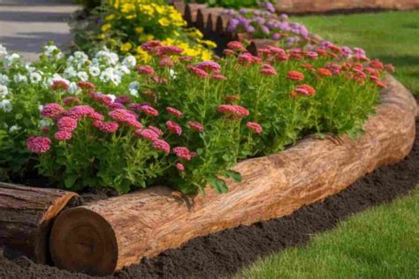 10 Landscape Timber Flower Bed Ideas A Guide To Creating A Rustic