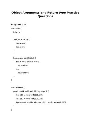 Java Programming Guide Java Programming Guide Introduction To Java Java Is A High Level Studocu