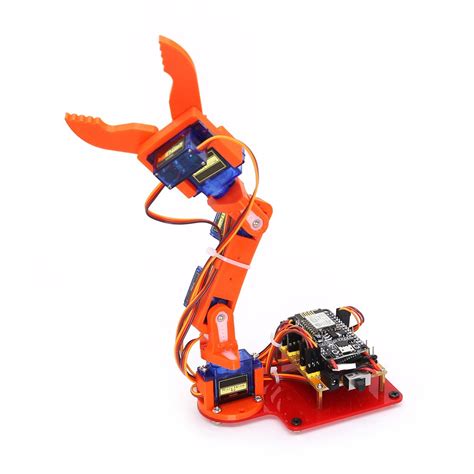 Brazo Robotico Diy Kit For Arduino 5 Axis Robot Sg90 Pe