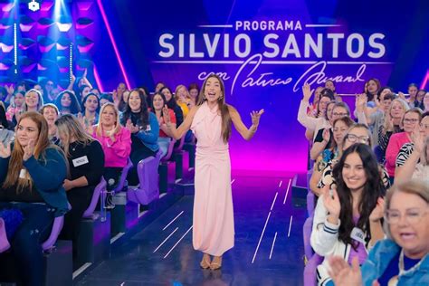 Programa Silvio Santos Com Patricia Abravanel Se Dá Bem Na Audiência