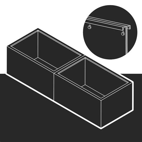 Connect Modular Planter System Puremodern