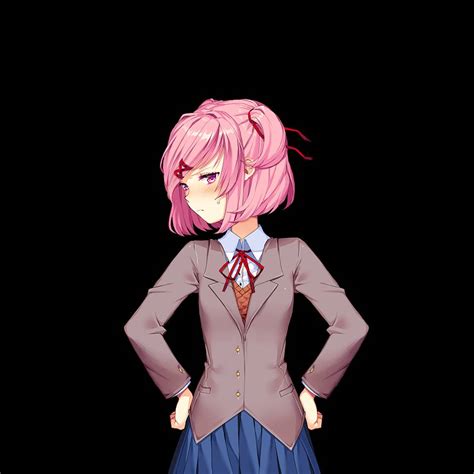 Natsuki Sprite 3 Ddlc By Chrisaimdead On Deviantart