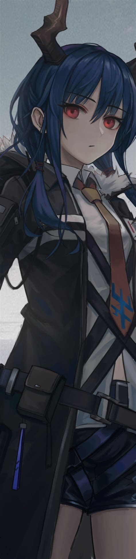 500x2048 Resolution Arknights Girl Characters 500x2048 Resolution