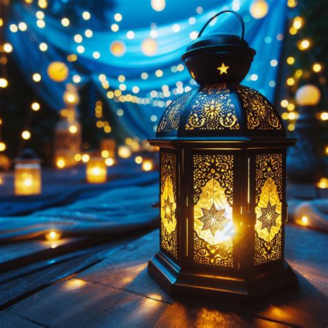 신성한 꾸란과 랜턴이 켜진 라마단 카림 사진 Png  무료 다운로드 Pikbest
