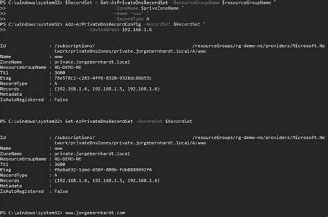 How To Manage DNS Records In The Azure Private Zone Jorge Bernhardt