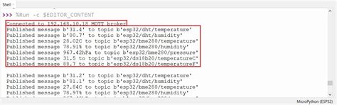 MicroPython ESP MQTT Publish Multiple Sensor Readings To Node Red