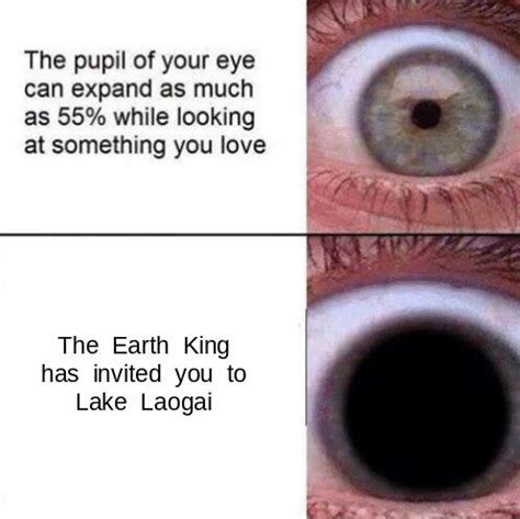 The Earth King Has Invited You To Lake Laogai R Avatarmemes