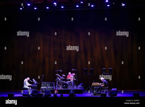 Van Der Graaf Generator During The Concert At Auditorium Parco Della Musica 3th May Rome