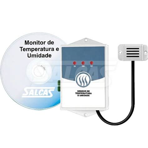 Monitor De Temperatura E Umidade Para DataCenter Salcas Alerta