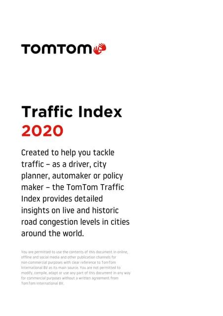 tomtom traffic index pdf travel